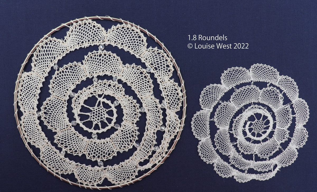 RTW 1.8 Large roundel – Louise West Lace Design