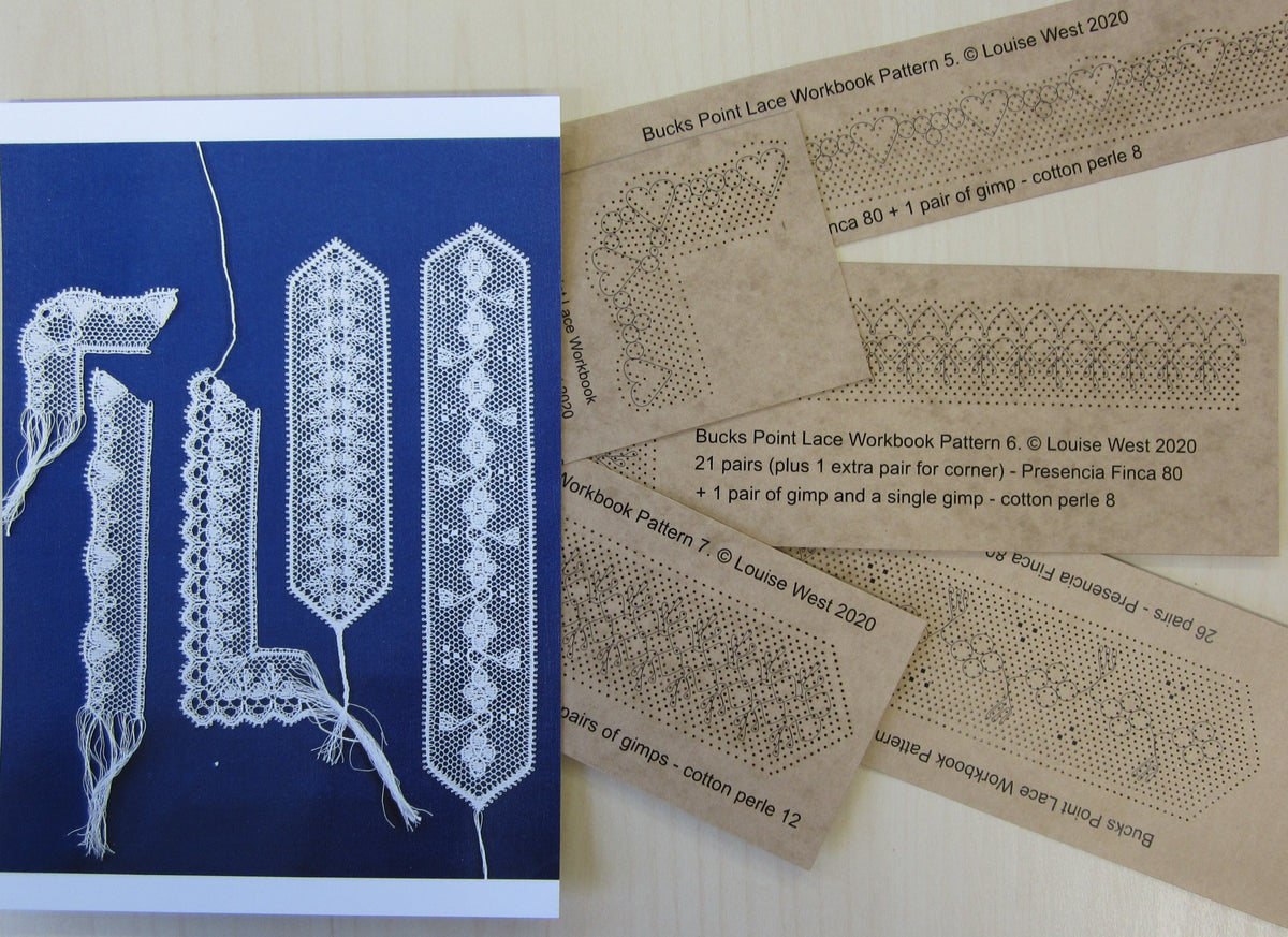 Ready to work pattern pack 2 for Bucks Point Lace Workbook – Louise ...